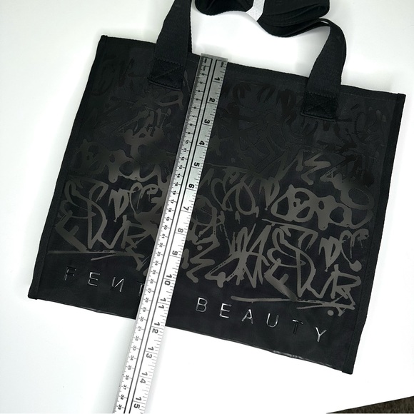 Fenty Beauty | Bags | Fenty Beauty Bag Graffiti Mesh Tote | Poshmark